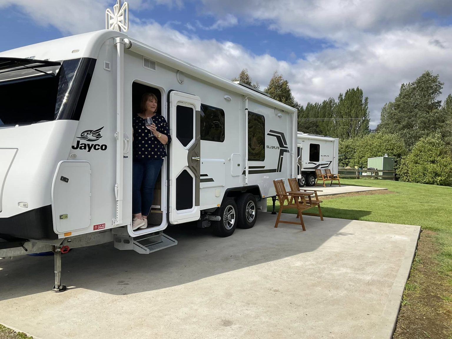 On-Site Accommodation - Huon Valley Caravan Park Tasmania